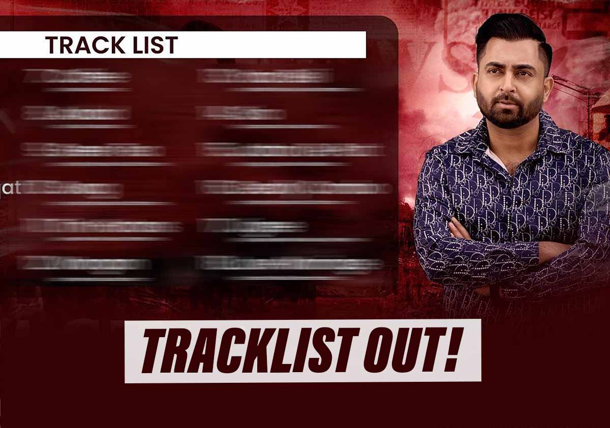 Sharry Mann Reveals Tracklist Of His 'The Last Good Album'