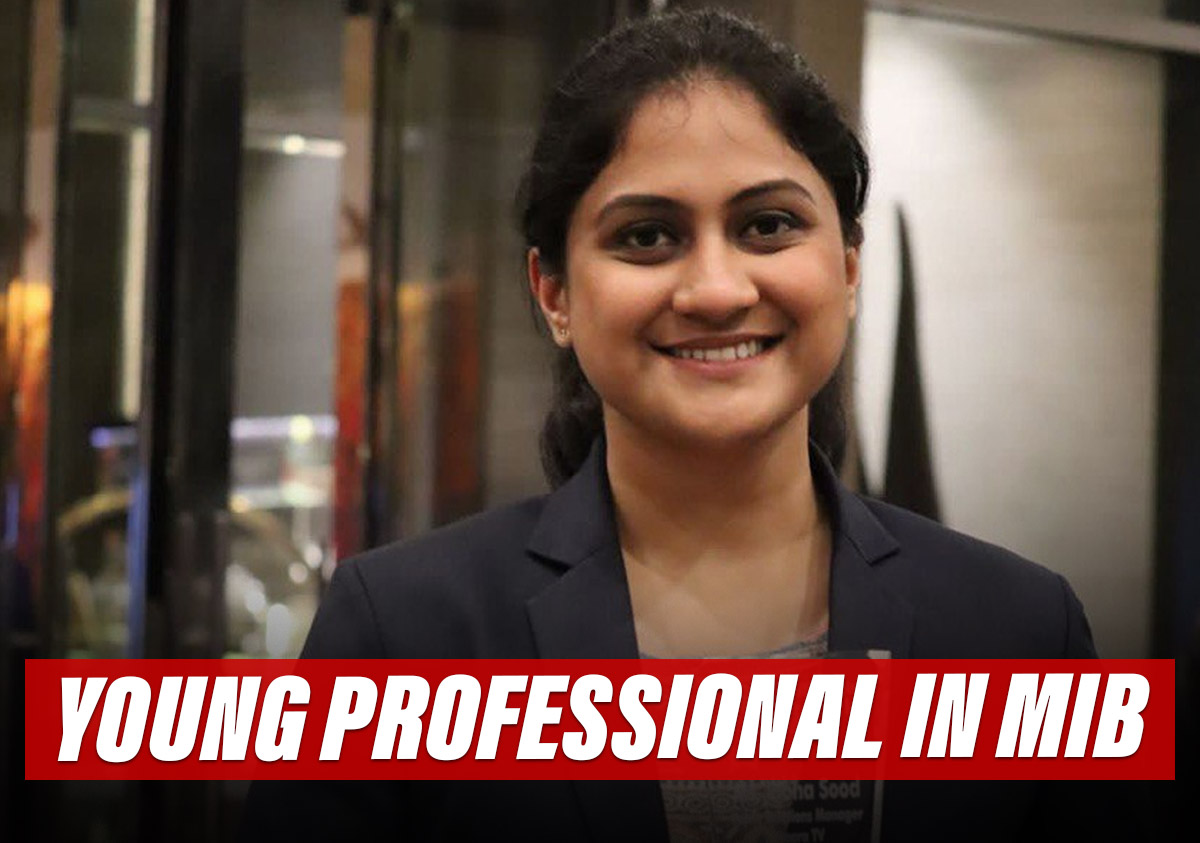 Pitaara TV PR Manager Ribha Sood Appointed as Young Professional in MIB