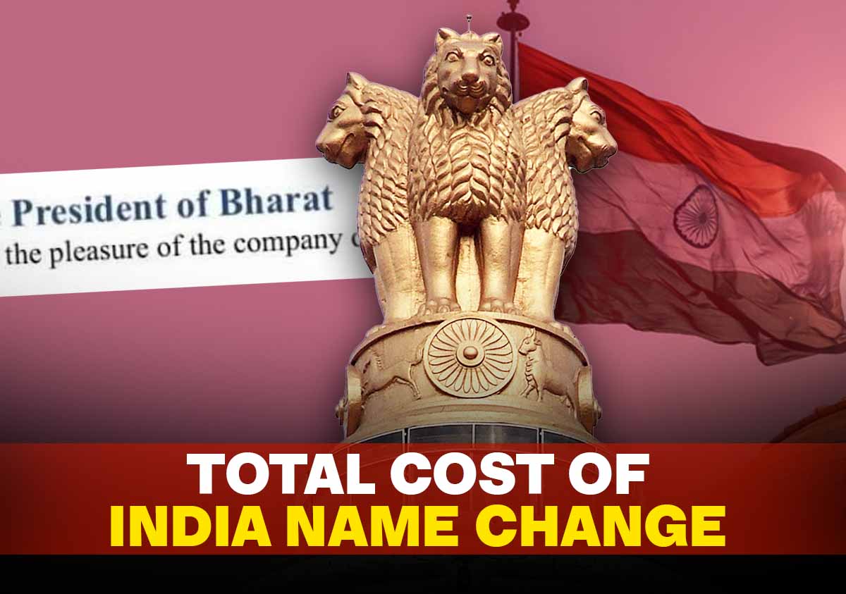 How Much Will the Name Change From India to Bharat Will Cost?