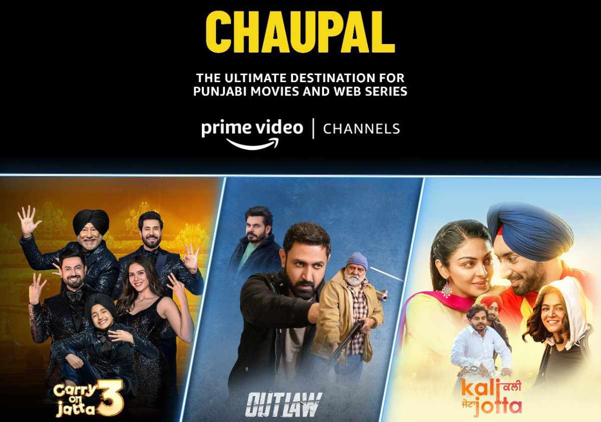 Prime Video Channels Further Expands Selection; Adds Chaupal, India’s Leading Punjabi Streaming ...