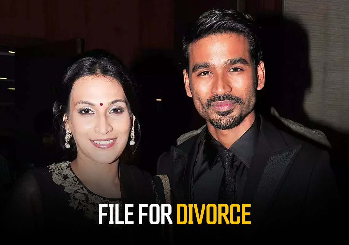 Actor Dhanush And Rajinikanth's Daughter Aishwarya Rajinikanth Officially File For Divorce