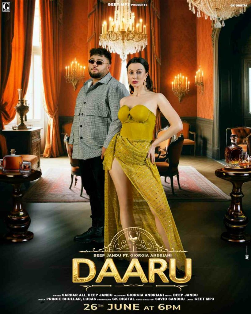 Deep Jandu Back With His New Banger ‘Daaru’ Performed By Sardar Ali ...