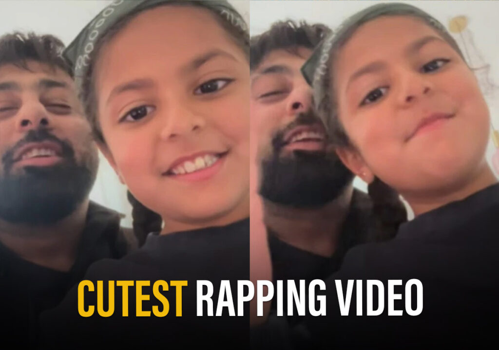 Rapper Badshah Posts His First Rapping Video With Daughter Jessemy ...