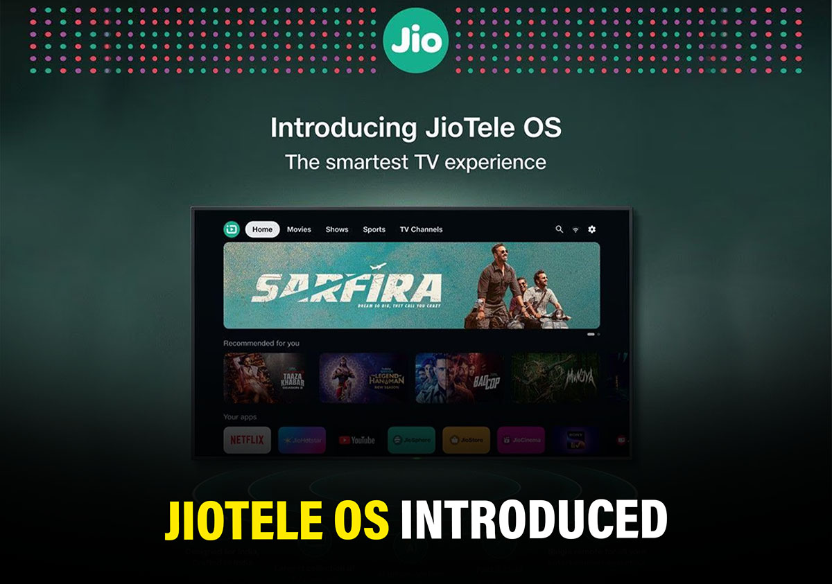 JioTele OS Unveiled For Smart TVs With AI Recommendations And 4K ...