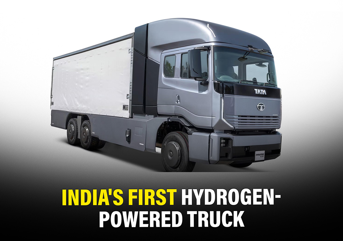 Tata Motors Launches India's First Hydrogen-Powered Truck Trials for ...