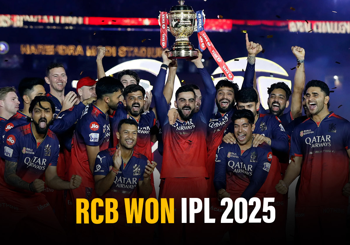 Virat Kohli and RCB Finally Lift IPL Trophy After 17 Years