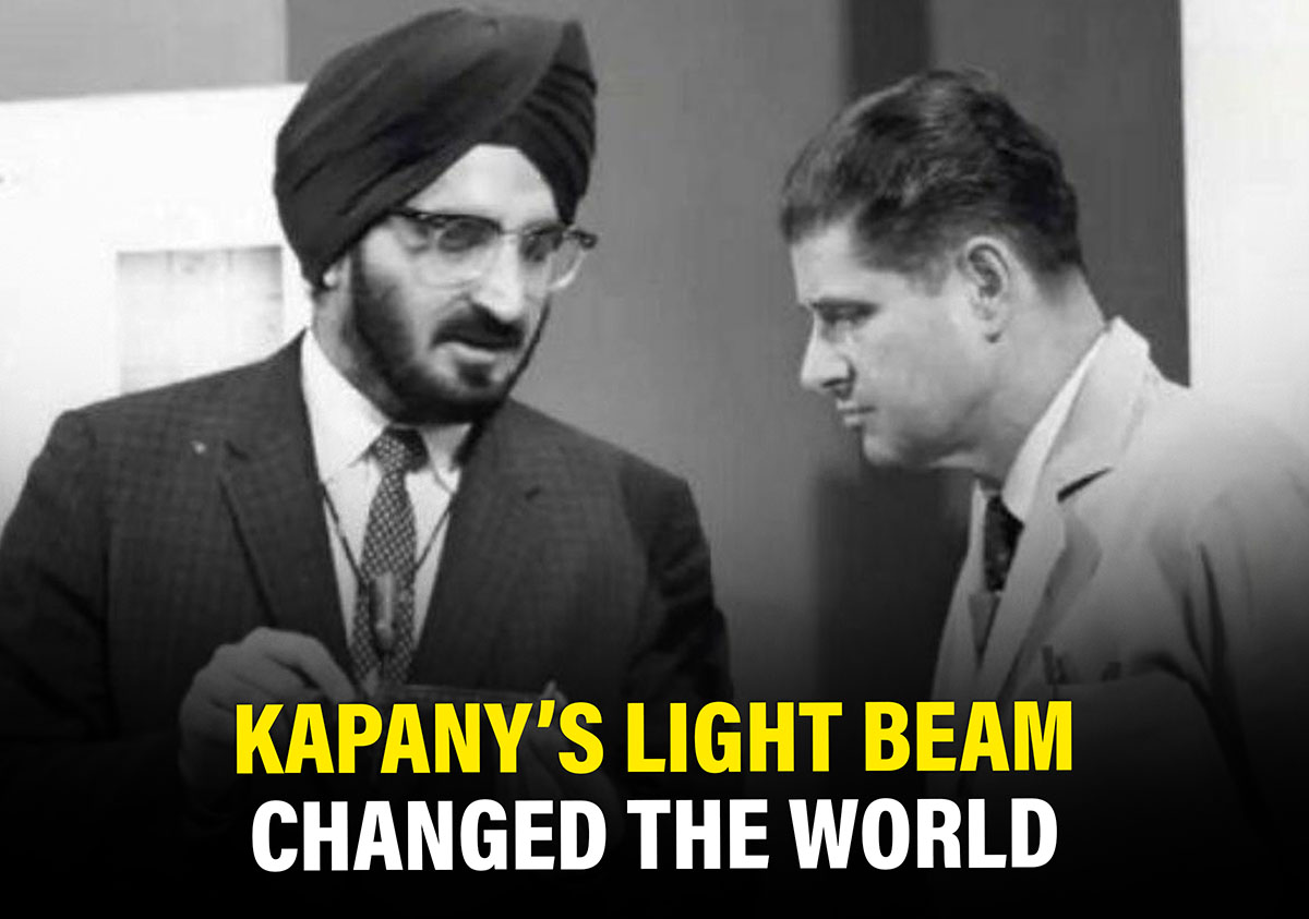 Narinder Singh Kapany, Father of Fibre Optics