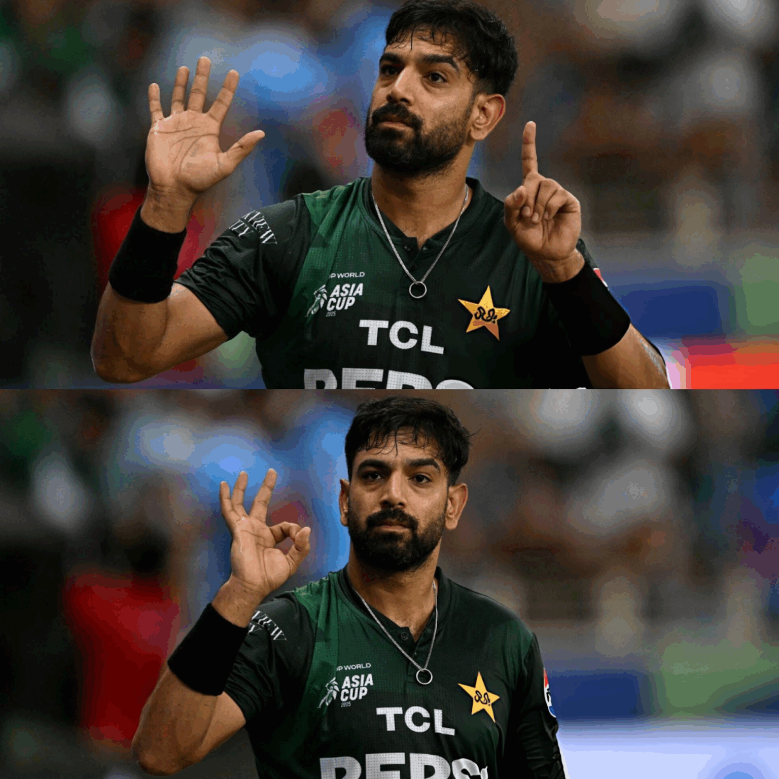 ICC punishes Haris Rauf with Asia Cup fine, Farhan warned